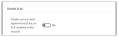 Configure SLA in Dynamics 365