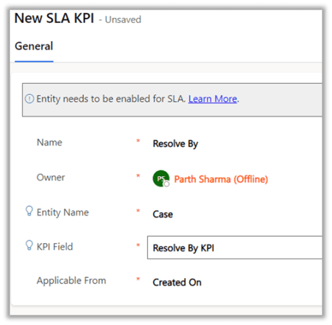 Configure SLA in Dynamics 365