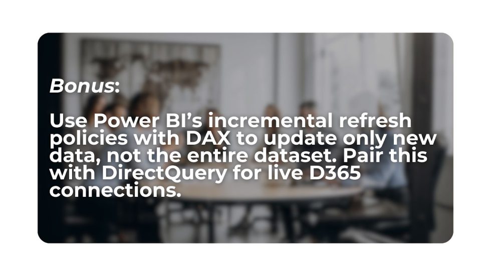 Power BI Pro Tips: Advanced DAX Patterns for Real-Time Forecasting in Dynamics 365 OSMOSYS